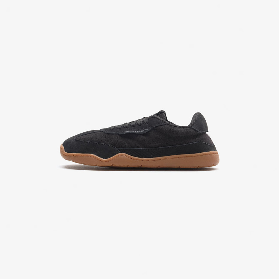 Pyopp Fledge Pada - Black On Gum – Barefoot Shoes Australia