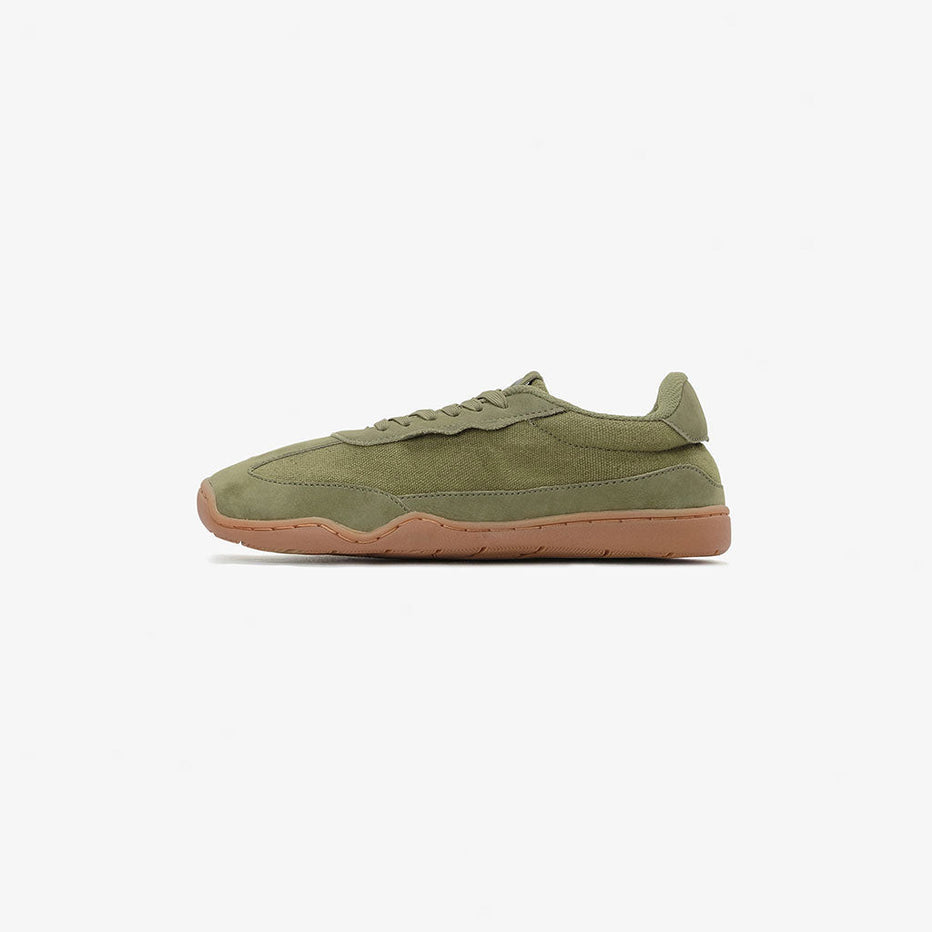 Pyopp Fledge Pada - Olive On Gum – Barefoot Shoes Australia