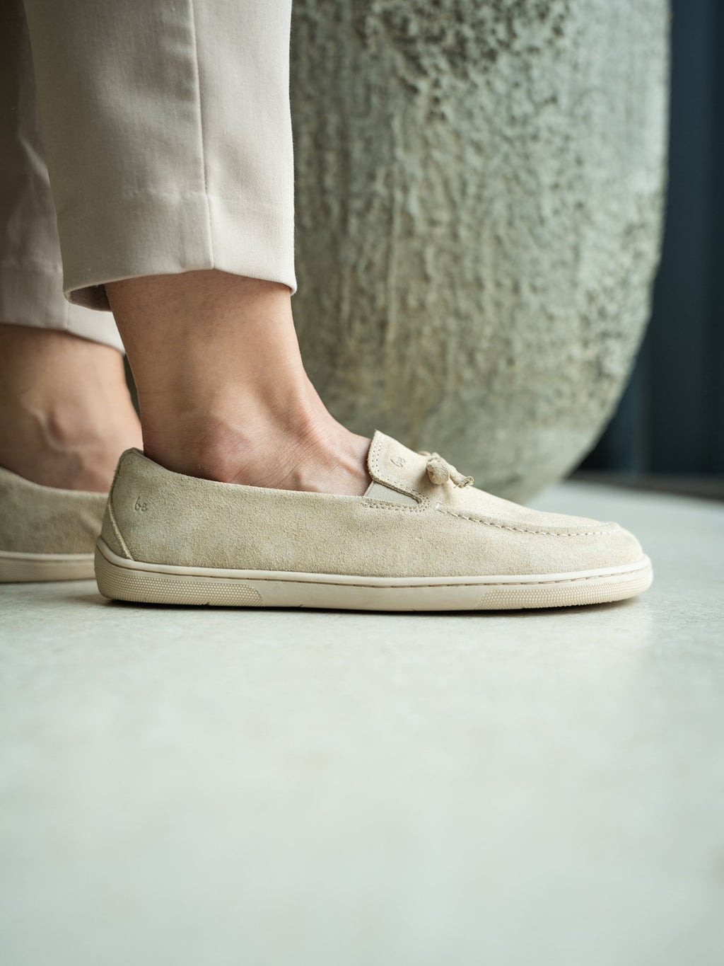 Be Lenka Moccasins Aphrodite Beige – Barefoot Shoes Australia