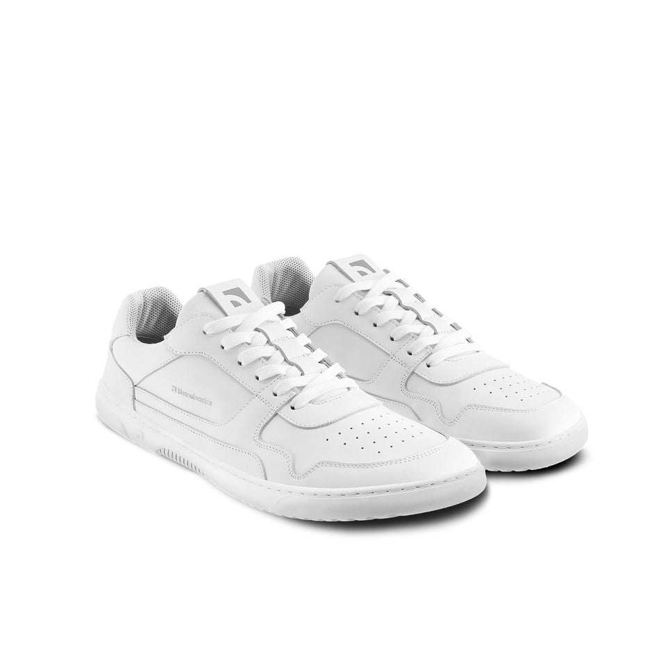 Barebarics Zing All White – Barefoot Shoes Australia