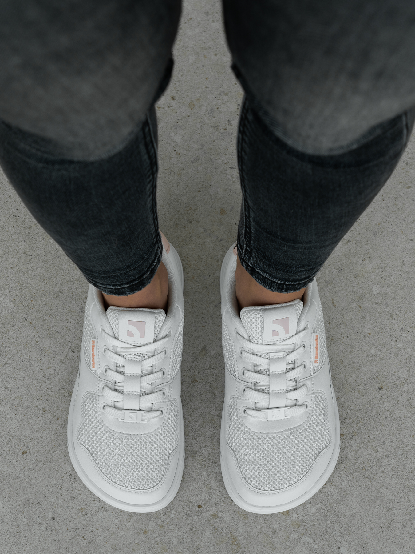 Barebarics Zing Fresh White & Coral Pink – Barefoot Shoes Australia