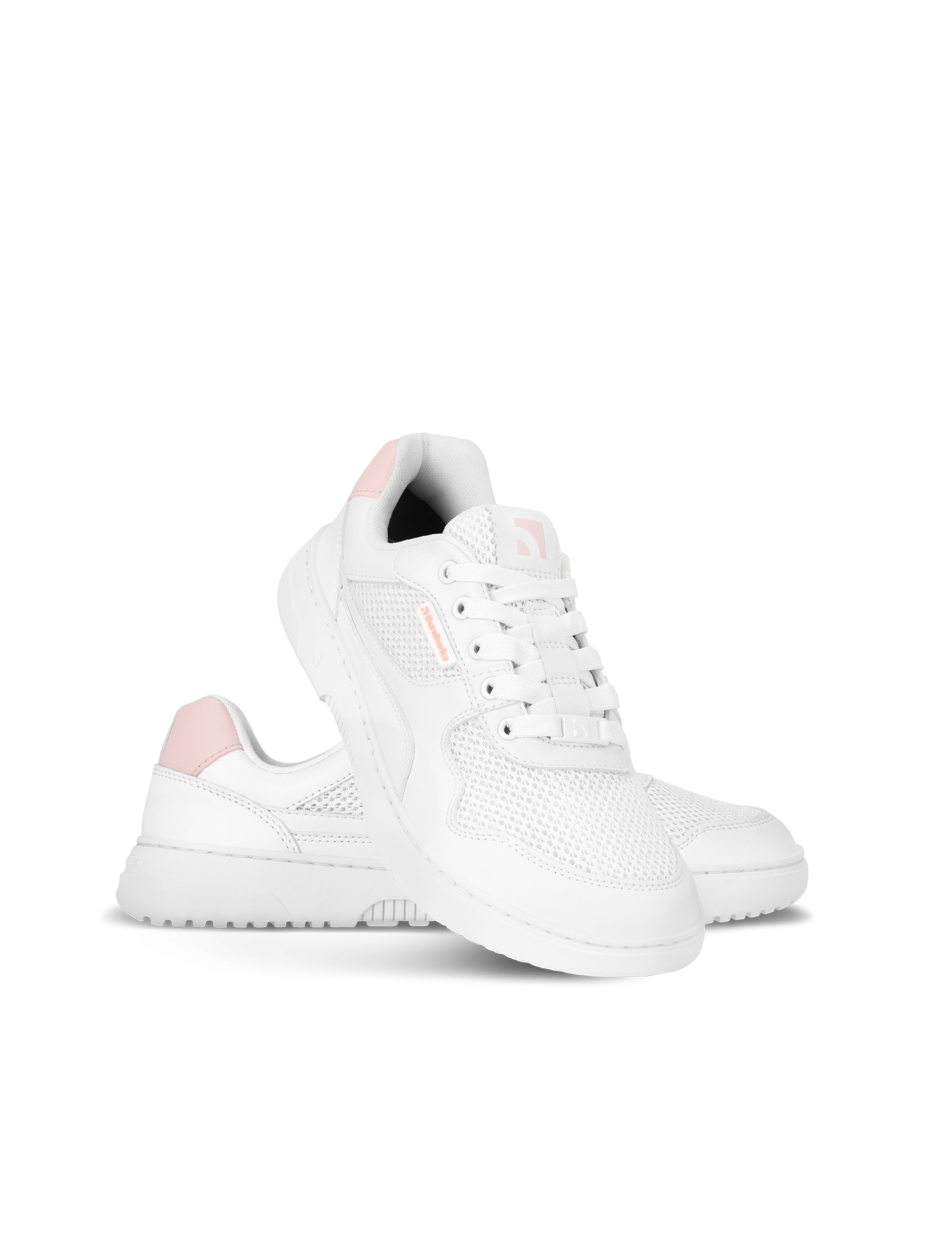 Barebarics Zing Fresh White & Coral Pink – Barefoot Shoes Australia