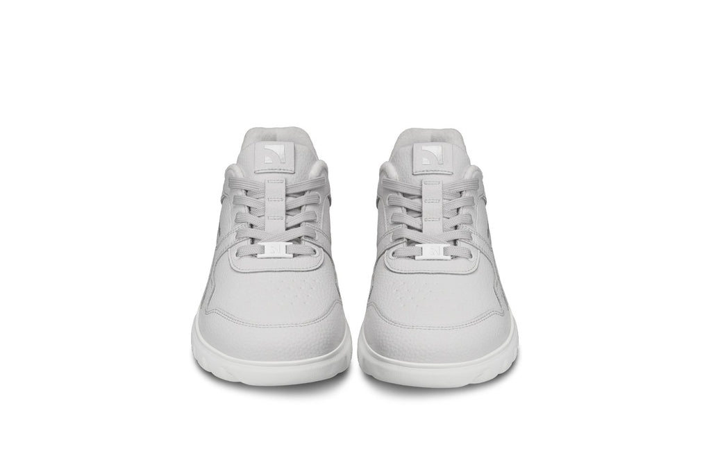 Barebarics Zing Frost - Light Grey & White – Barefoot Shoes Australia