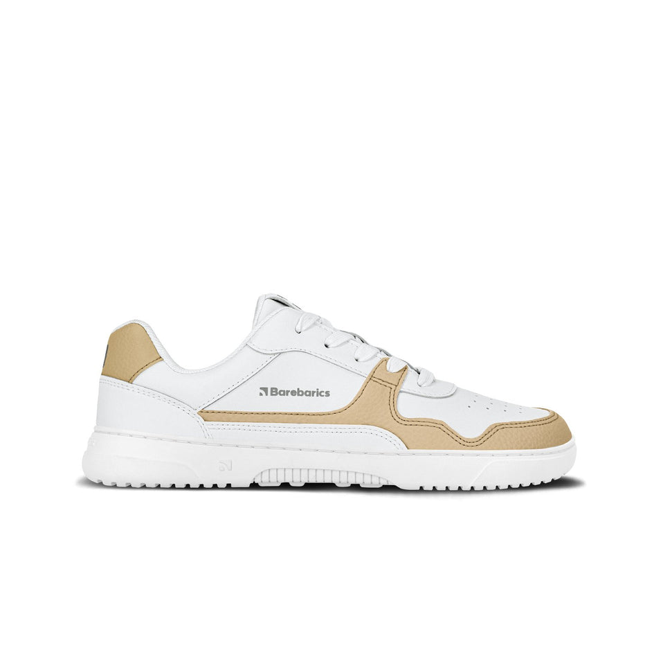 Barebarics Zing White & Cream – Barefoot Shoes Australia