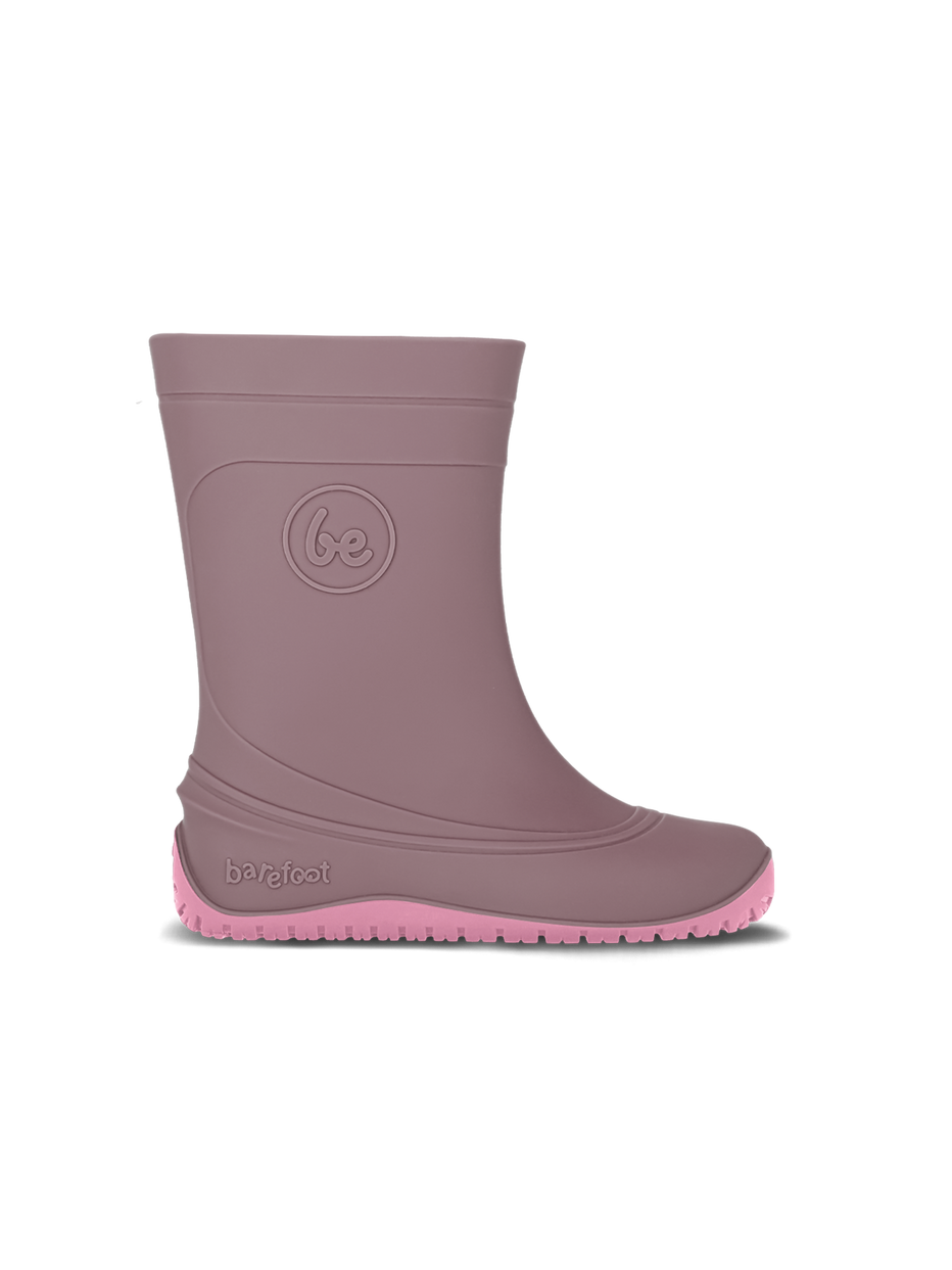 Be Lenka Kids Barefoot Rain Boots Pudds - Misty Pink – Barefoot Shoes ...